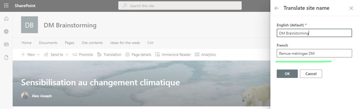 How To Create a Multilingual SharePoint Site